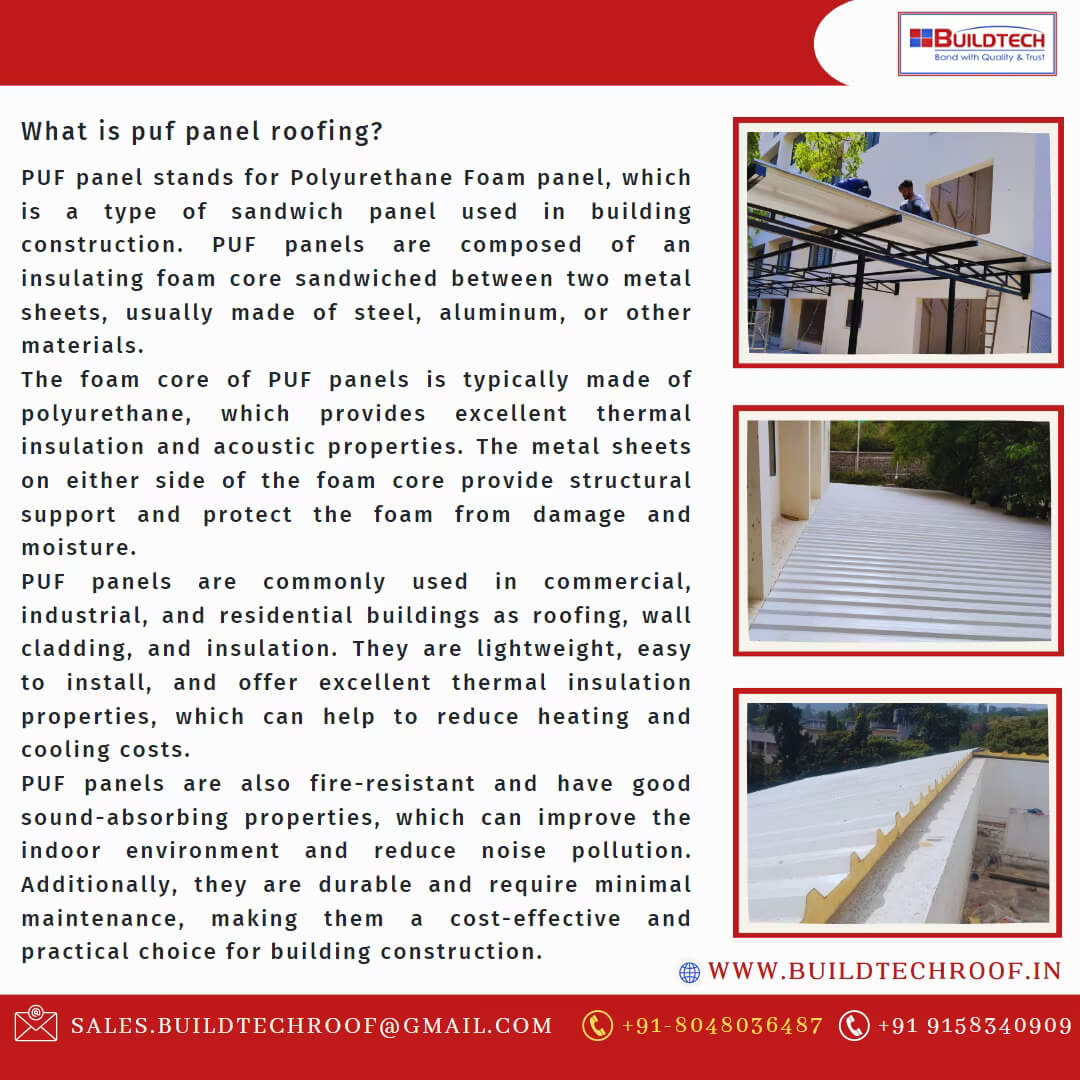 What is puf panel roofing? - Roofing Agency