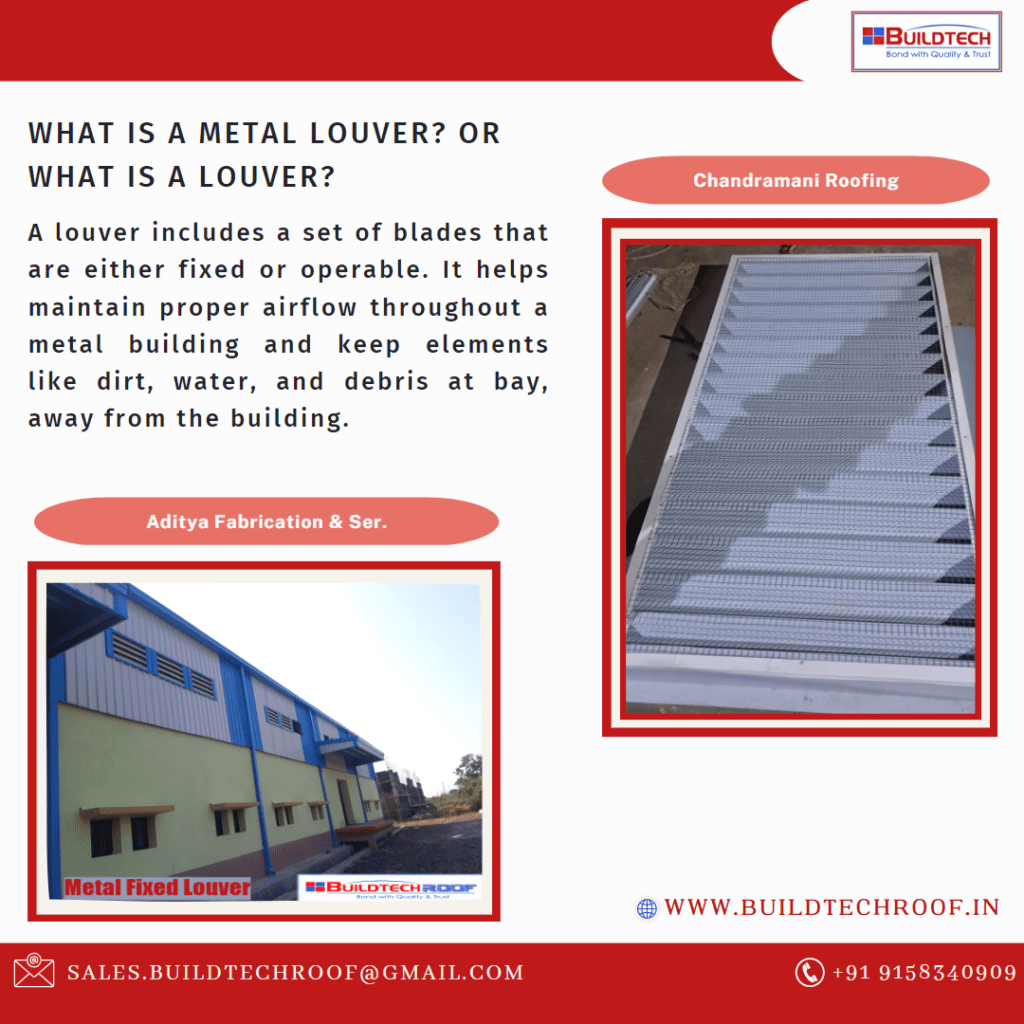 What is a metal louver? - Roofing Agency